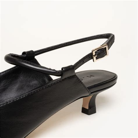 The Cassandra Black Leather Mgemi