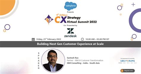 santhosh rao on linkedin cx strategy summit and awards 2024