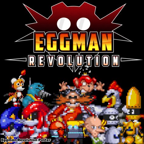 Eggman Revolution Poster Comic Studio