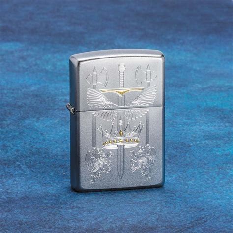 Sword Design Windproof Lighter Zippo Usa