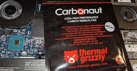 X1 Extreme Repaste Grizzly Carbonaut Thermal Pad Album On Imgur