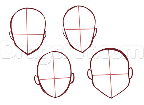 Head Shape Drawing At Getdrawings Free Download