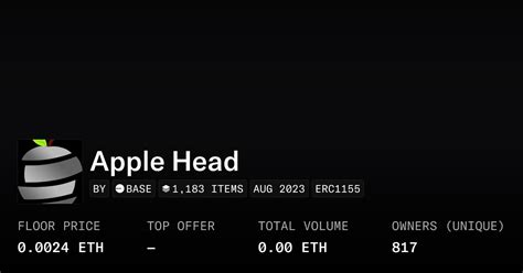 Apple Head Collection Opensea