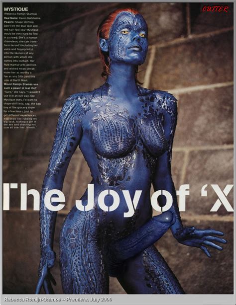 Post 24335 Cutterartist Fakes Marvel Mystique Rebeccaromijn X Men
