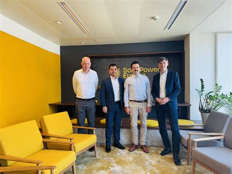 It Was A Pleasure Meeting Dries Acke Deputy Ceo And Benjamin Clarke Global Market Manager At