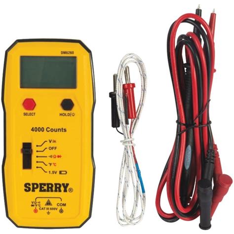 Sperry 7 Function 600v Digital Multimeter Iverybers