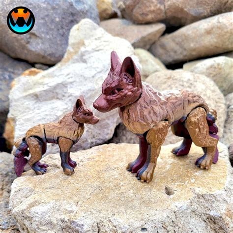 Cinder Wolf 3d Model By Cinderwing3d On Thangs