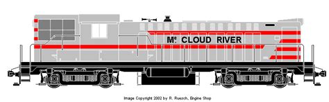 Mccloud River Railroad Baldwin Rs12 Dynamic Brake General Discussion Model Railroader