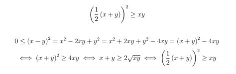 inequality of arithmetic and geometric means r askmath