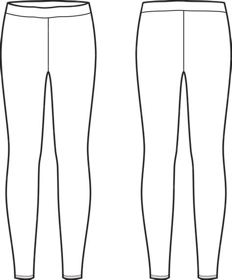Premium Vector Womens Leggings Fashion Cad Vector Illustration