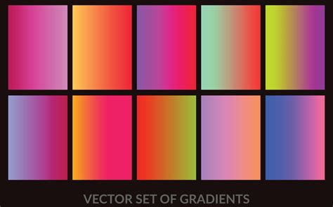Illustrator Vector Set Of Gradients 8552587 Vector Art At Vecteezy Illustrator Vector Set Of Gradients 8552587 Vector Art At Vecteezy