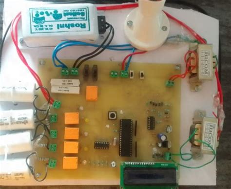 automatic power factor correction using pic microcontroller electrosal
