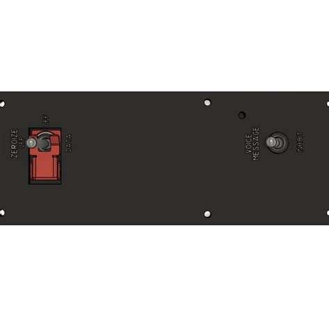 ️ F 16 Cockpit Right Console Zeroize Voice Inhibit Panel・ Stl File For