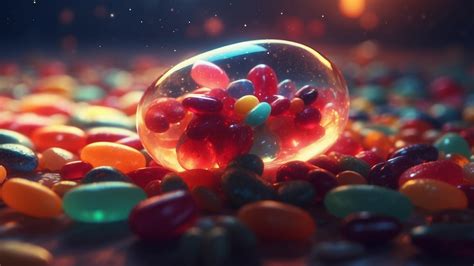 Colorful Jelly Bean Delight Hd Wallpaper By Quantumcurator