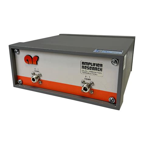 Amplifier Research Dual Mismatch Termination