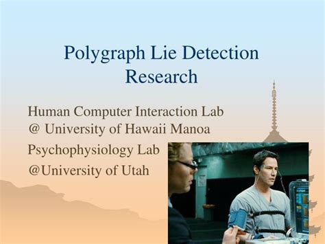 Ppt Polygraph Lie Detection Research Powerpoint Presentation Free