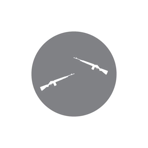 Premium Vector Firearms Icon Vector Template Illustration Logo Design