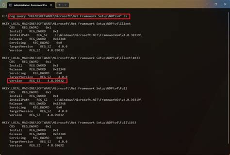 How To Check Net Framework Version On Windows 10 And 11 Ultimatepocket