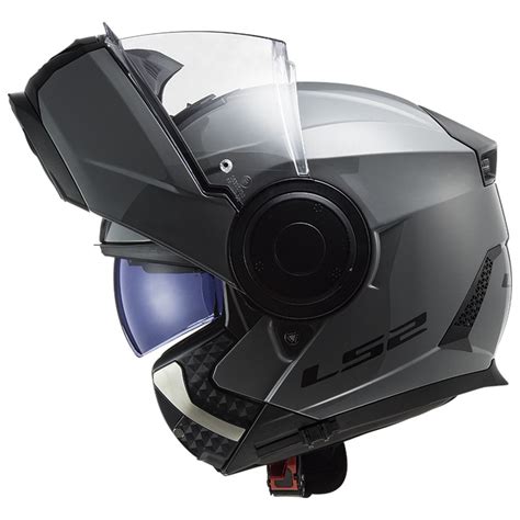 LS2 FF902 Scope Solid modular helmet Grey | Motardinn