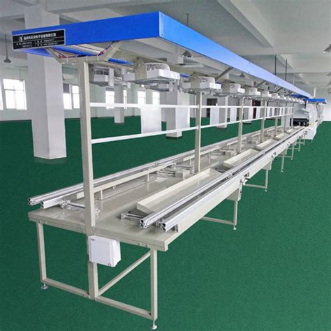 10 Meters Double Sides Manual Insertion Line For Pcb Assembly
