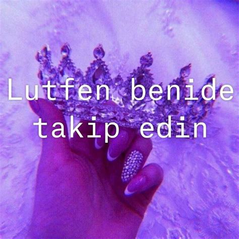 Lutfen Benide Takip Edin Mor şeyler Mor Renkler