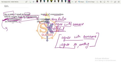 Ssc 183 Ssc Test Analysis Skssc19acgl Skclasses Youtube