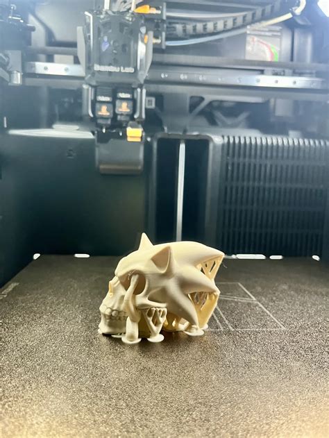 Sonic Skull By Future 3d Makerworld Download Free 3d Models