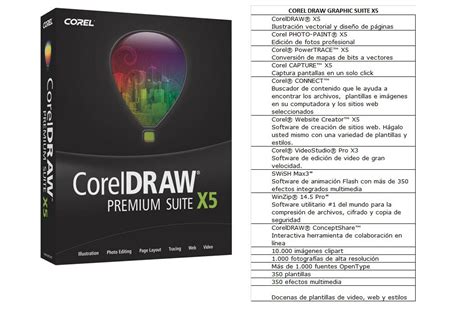 Work And Tech Coreldraw Premium Suite X5 Tiene Todo Lo Necesario Para Diseño Grafico Edición