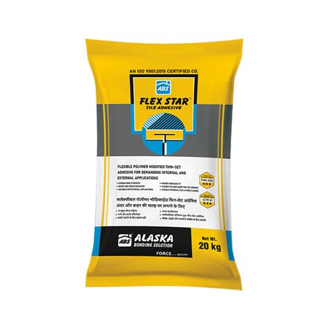 Flex Star Multipurpose Thin Set Adhesive Alaska Bonding Solution