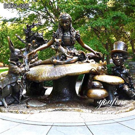 Alice In Wonderland Garden Statue