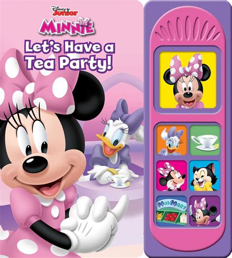 Disney Minnie Mouse Lets Have A Tea Party Little Sound Book Pi