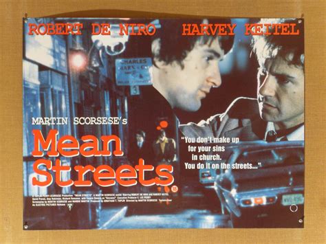 Mean Streets Original Movie Poster Uk Quad 40x30 Simondwyer A