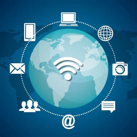 Internet Communication Vector Free Download