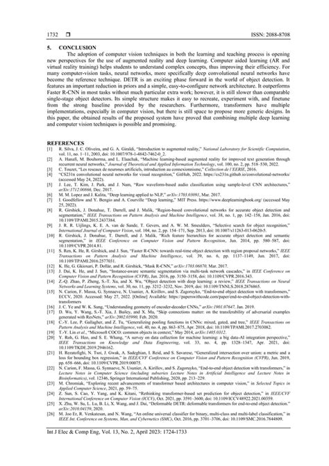 Machine Learning Based Augmented Reality For Improved Learning Application Through Object