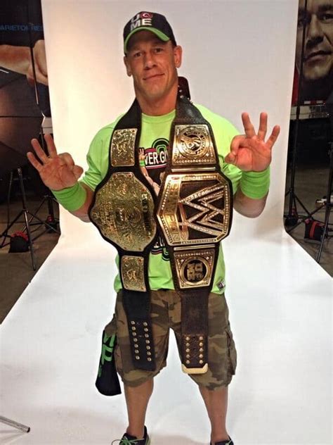 John Cena Quiere Su Campeonato Mundial Número 17 En Wwe