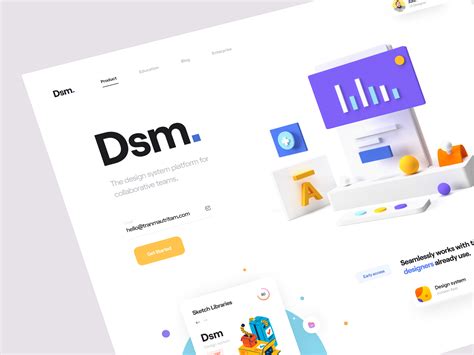 dsm by tran mau tri tam on dribbble