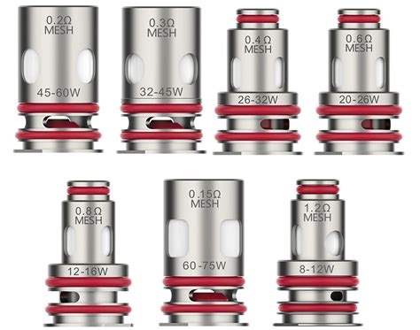 Vaporesso Gtx Coil For Pm Pm Pm Se Pcs With Mesh Regular Coil
