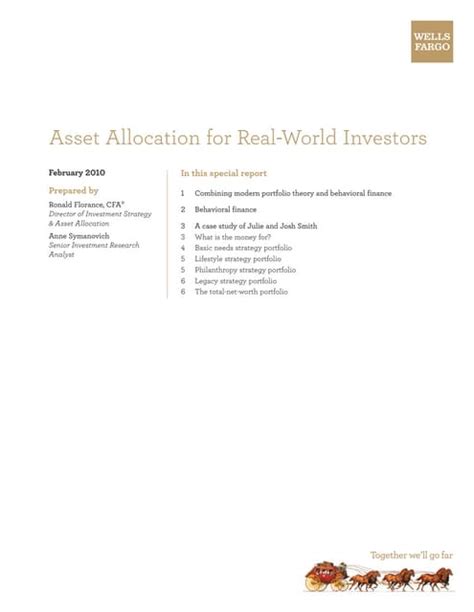 Asset Allocation Forreal Worldinvestorsaffluentversion Pdf