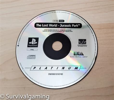 The Lost World ~ Jurassic Park Ps1 Game Disc Only Pal £591 Picclick Uk
