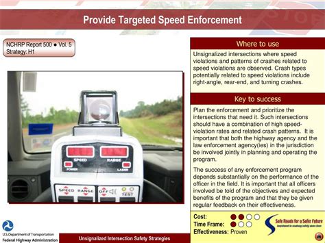 Ppt Unsignalized Intersection Safety Strategies Powerpoint Presentation Id397467