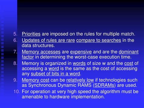 ppt high speed policy based packet forwarding using efficient multi