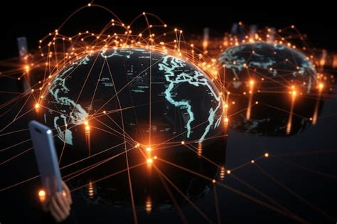 Premium Photo Emerging Global Connectivity And Digital Communication Trends Influencing The