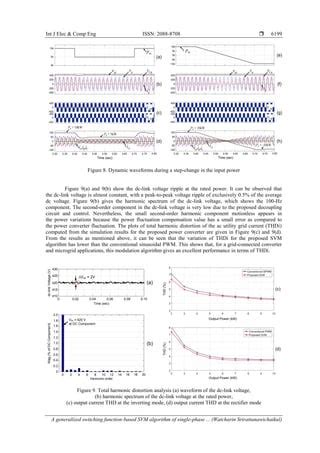 A Generalized Switching Function Based SVM Algorithm Of Single Phase Three Leg Converter With