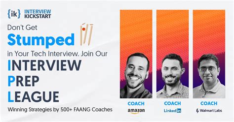 Interview Kickstart On Linkedin Techinterviewprep Jobinterviews