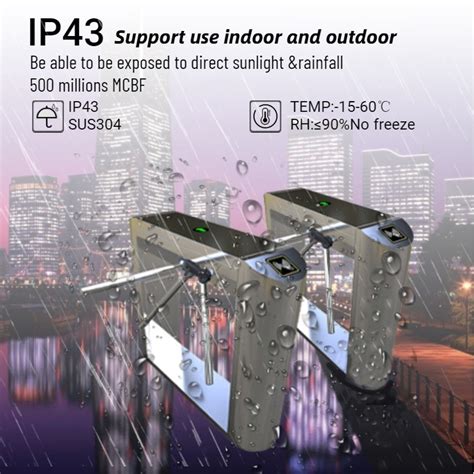 Security Access Control Fingerprint Rs485 Communication Tripod Turnstile China Access