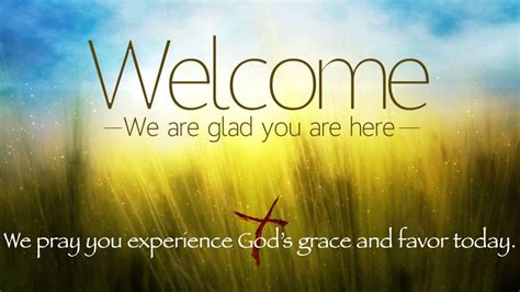 Download Religious Welcome Quote Wallpaper