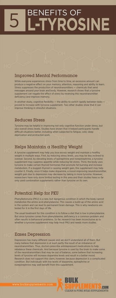L Tyrosine Reduce Stress And Maximize Your Cognitive Potential
