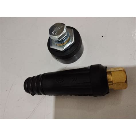 Jual Konektor Trafo Las 35 50konektor Trafo Male Female1pcs Shopee