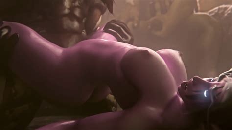 3d Goblin Fucked Elf In Doggystyle Position And Cum Inside Pussy