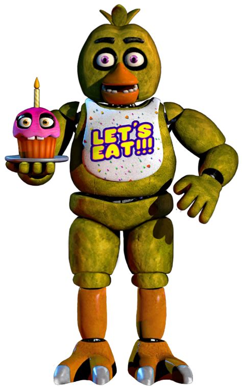 Chica The Chicken Fnaf 1 Version By Alebatman On Deviantart